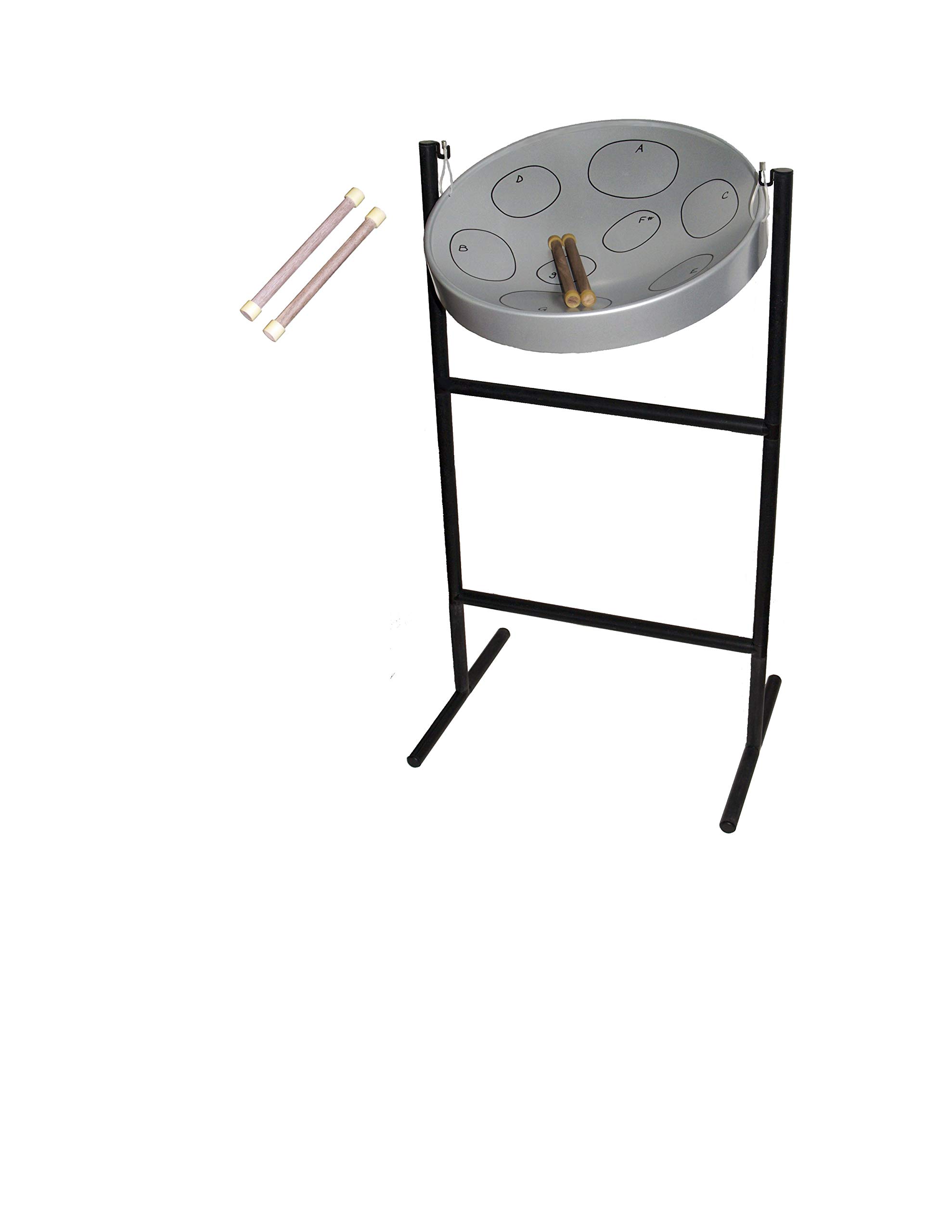 Panyard Steel Drum (1070) bundled with extra pair of sticks