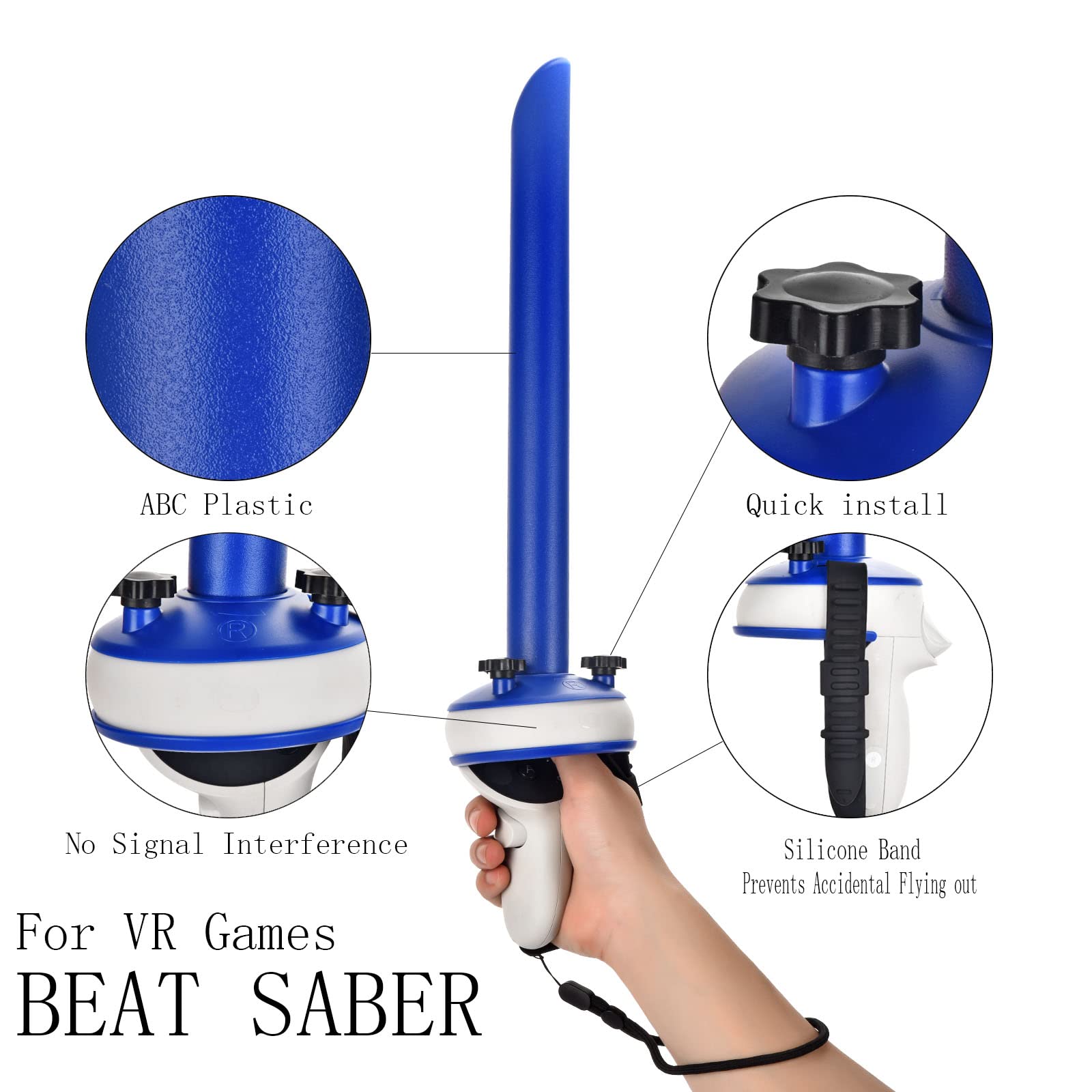 XIAOGE Beat Saber Accessories Compatible with Oculus/Meta Quest 2