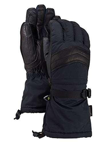 Burton Womens Gore-Tex Warmest Glove, True Black, Medium