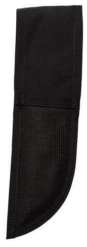 CASE KNIVES: Lightweight Synthetic Black Ridgeback Hunter Knife with Ballistic Nylon Sheath - Model #: 00362