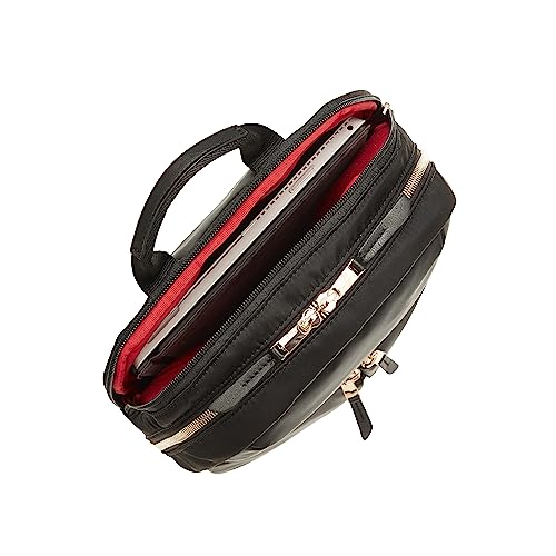 KNOMO Mini Beaufort Beauchamp M 12inch Backpack Womens for Tablet, Laptop Bag for Work, Travel Daypack Purse,Black
