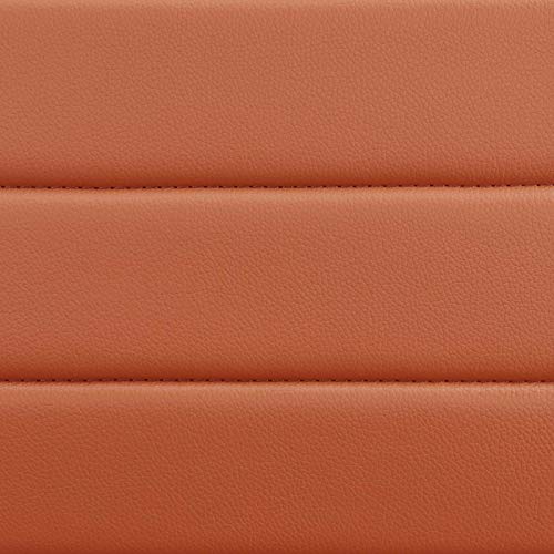 Modway Jive Ribbed High Back Tall Executive Swivel Office Chair With Arms In Terracotta