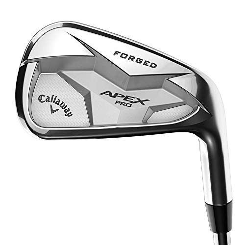 Callaway Golf 2019 Apex Pro Irons Set (Set of 8 Total Clubs: 4-9 Iron, PW, AW, Right Hand, Graphite, Stiff Flex)