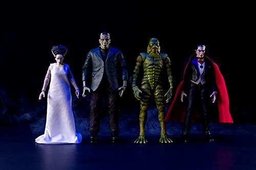 Jada Toys Universal Monsters 6" Frankenstein Action Figure, Toys for Kids and Adults, 31958, Black