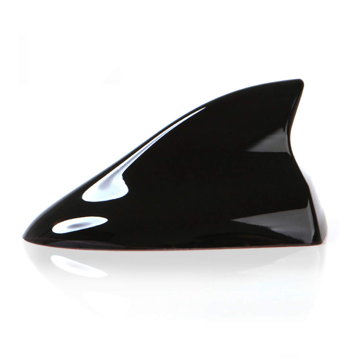 Ramble- Super Shark Fin Antenna Cover Car Radio Aerials FM AM Signal SUV Antenne Auto Accessories, for Ford Explorer Fusion Everest Kuga C-Max 2 3 Cmax Hybrid (Advanced Style, Black)