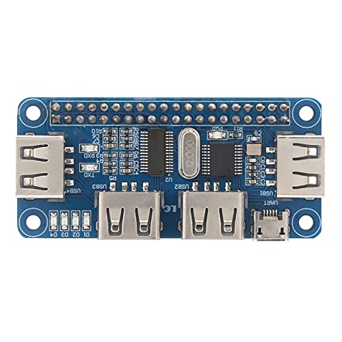 DC 5V USB Expansion Board Module, Compact Sturdy Expansion Board Module Stable for Electronic Components for General Use for Factory for Workshop Processing