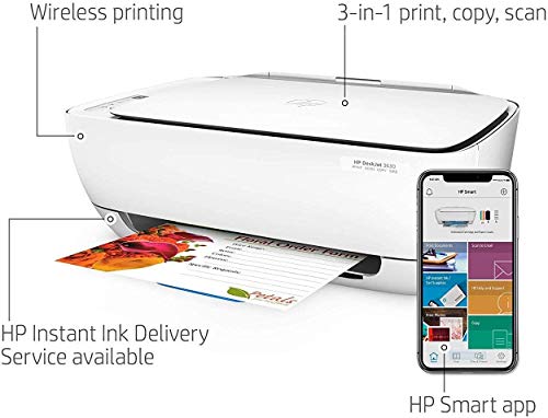 HP DeskJet 3630 Wireless All-in-One Printer, Works with Alexa (F5S57A)
