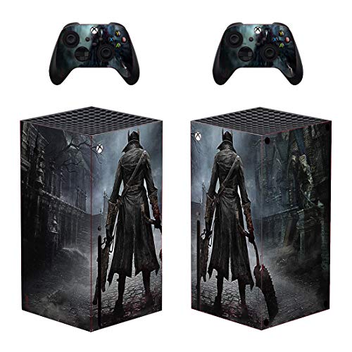 Butcher Decals Stickers Full Set Faceplate Skin for X-box-One-Series X Protection Kit by KAJAL MANI