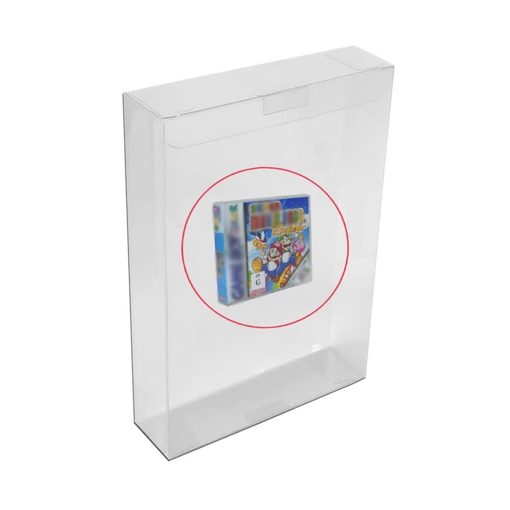 Ruitroliker Game Box Protector Case for Gameboy Advance/Color/GBA/GBC Cartridge - 0.5MM Thick Version - 10 Pack Games Protective Cases