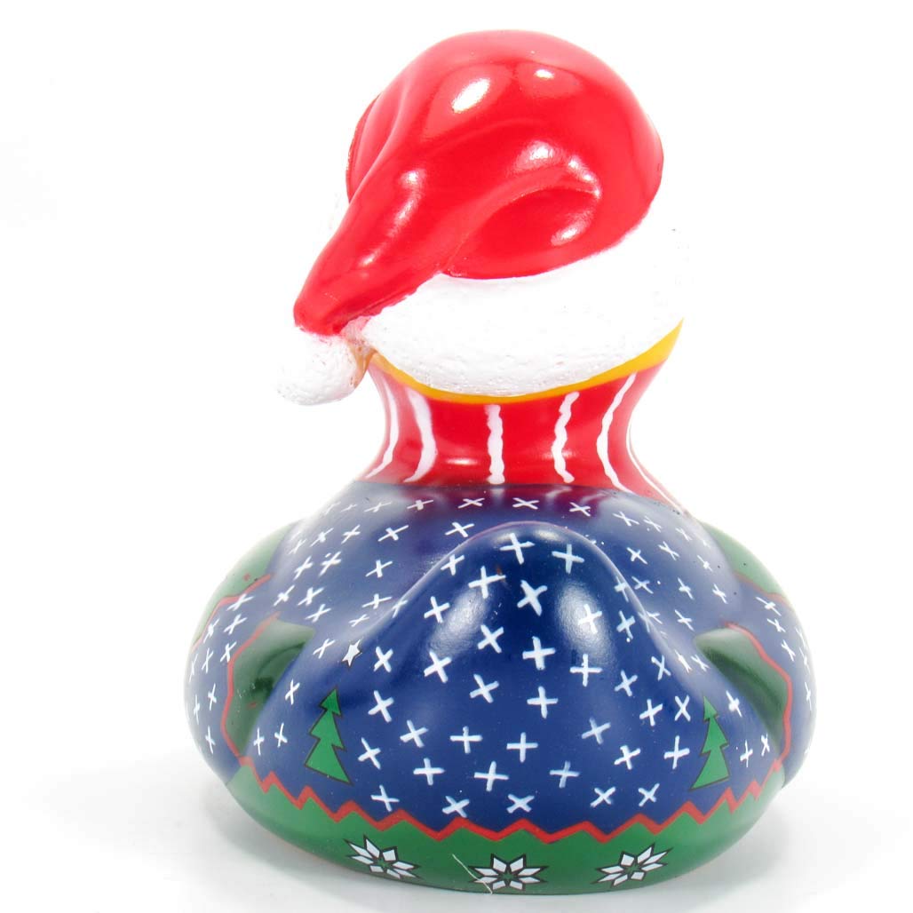 Christmas Jumper (Bad Holiday Sweater) by Bud Duck | Bath Toy, Collectable, Elegant Packaging | Child Safe