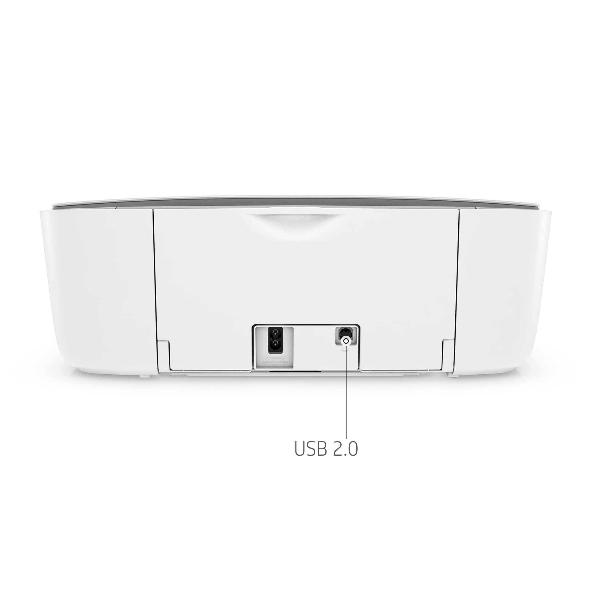 HP DeskJet 3758 All-in-One Printer, Home, Print, Copy, scan, Wireless, Scan to email/PDF; Two-Sided Printing