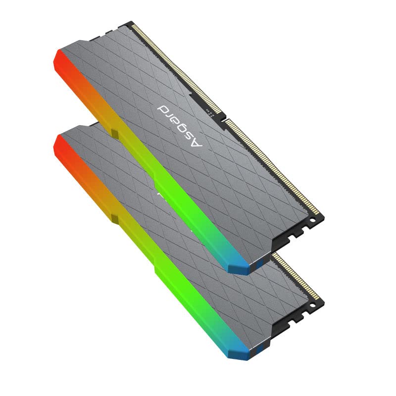 DDR4 Ram,Asgard Valkyrie Series 32GB (2 x 16GB) 288-Pin DRAM DDR4 3600 CL18-22-22-42 1.35V Dual Channel Desktop Memory Model - White