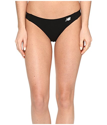 New Balance Women's Laser Thong Panties (3 Pack), Black, Medium