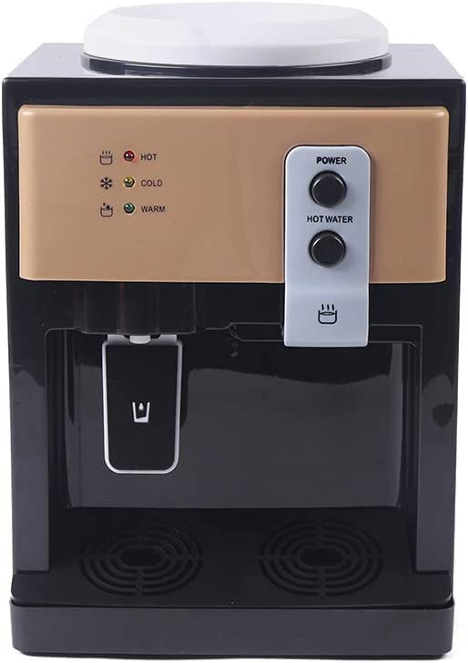 PIOJNYEN Water Cooler Dispenser for 3 to 5 Gallon, 3 Temperature Settings, Top Loading Water Cooler Dispenser for Home Office School