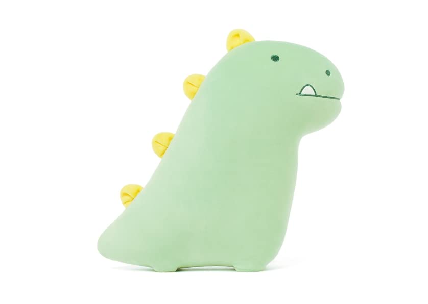 KAKAO Official Merchandise- Jordy Cute Dinosaur Size: 11.8 x 5 x 13 Inch KAKAO FRlENDS