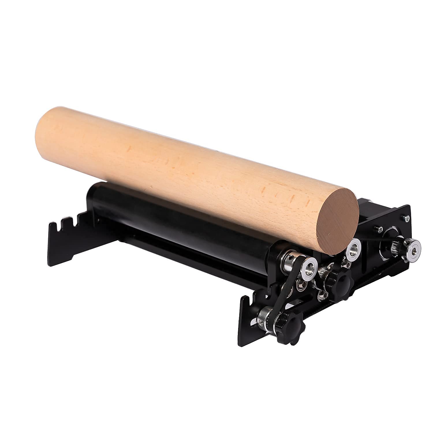 FoxAlien R42 Y-axis Rotary Roller Engraving Module for Cylindrical Objects Curved Surface Compatible with FoxAlien Masuter Pro, Masuter 4040 CNC Engraver Machines