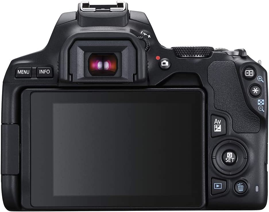 Canon Rebel SL3 Vlogger Kit:EF-S 18-55mm is II Lens,128GB Memory,Tripod,3 Piece Filter Kit,Gadget Bag,Remote Shutter,USB Card Reader,Cleaning Kit & Software Package