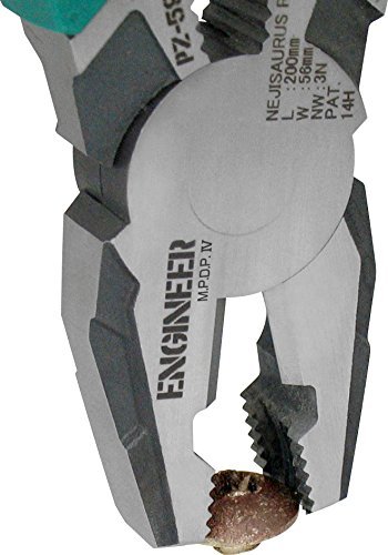 Engineer Heavy Duty Multi-function combi Gripping Pliers/Screw Extractors (non-slip jaws for quick removal of damaged screws). Made In Japan. pz-59 neji-saurus RX