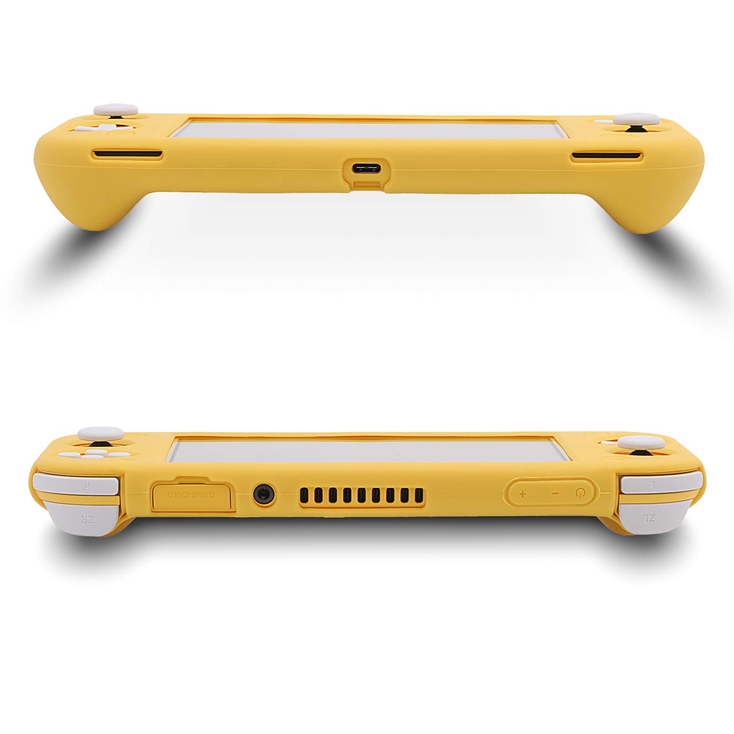 Silicone Grip Case for Nintendo Switch lite (Yellow)