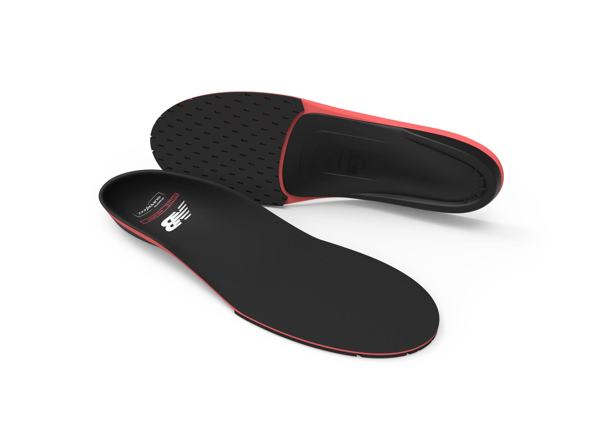 New Balance Women Sport Impact Athletic High Arch Support Insoles, Hot Coral, 8.5-10 Women