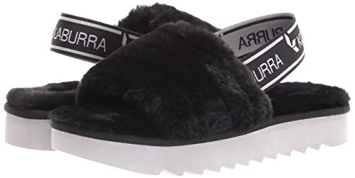 Koolaburra by UGG womens Fuzz'n Ii Slipper, Black, 12 US