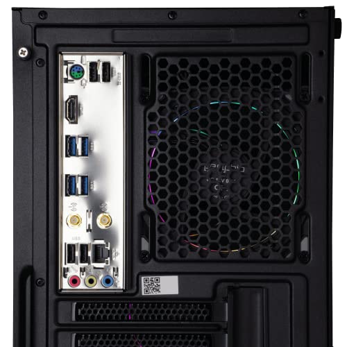 Periphio Terra Prebuilt Gaming PC - AMD Radeon Vega 8 Graphics | Ryzen 7 5700G (4.6GHz Turbo) | 1TB M.2 NVMe SSD | 16GB DDR4 RAM | Windows 10 Gaming Desktop Computer | WiFi + BT