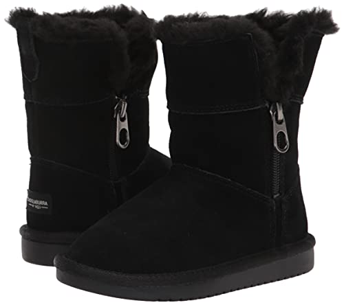Koolaburra by UGG Unisex-Child Aribel Short Boot, Black, 5 Toddler US