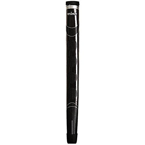 Bell Putters Half Offset Golf Putter 360g Polish Chrome Finish Right-Handed/RH with Winn Midsize Putter Grip and 34" Shaft