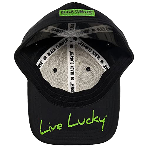Black Clover Premium Clover Flexfit Fit Lime/White/Black - 51 - Small / Medium
