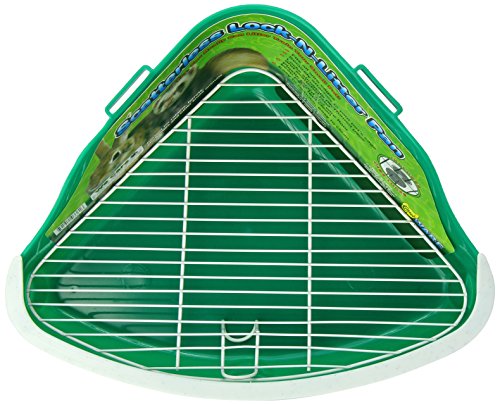 Ware Manufacturing Plastic Scatterless Lock-N-Litter Small Pet Pan (Colors May Vary)