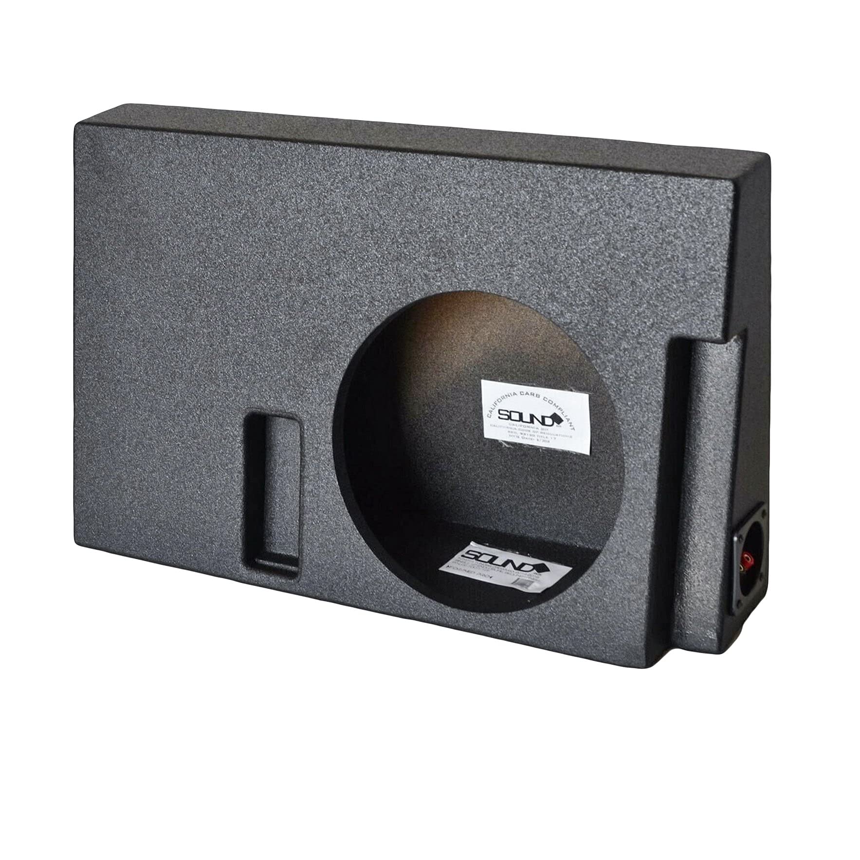 SoundBox Tundra CrewMax 2014-2017 Single 12" Subwoofer Enclosure, BedLiner