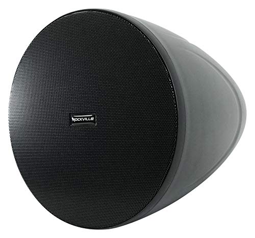 Rockville PEN-65T Black 6.5" 70V Hanging Pendant Speaker Commercial/Restaurant