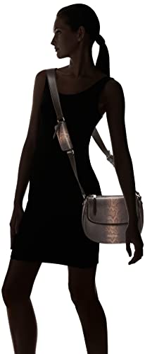 Calvin Klein Bella Novelty Crossbody, Black Ombre Snake