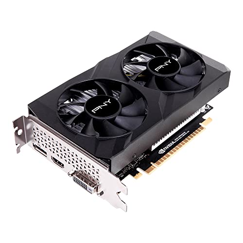 PNY GeForceĀ® GTX 1650 4GB GDDR6 Verto Dual Fan Graphics Card