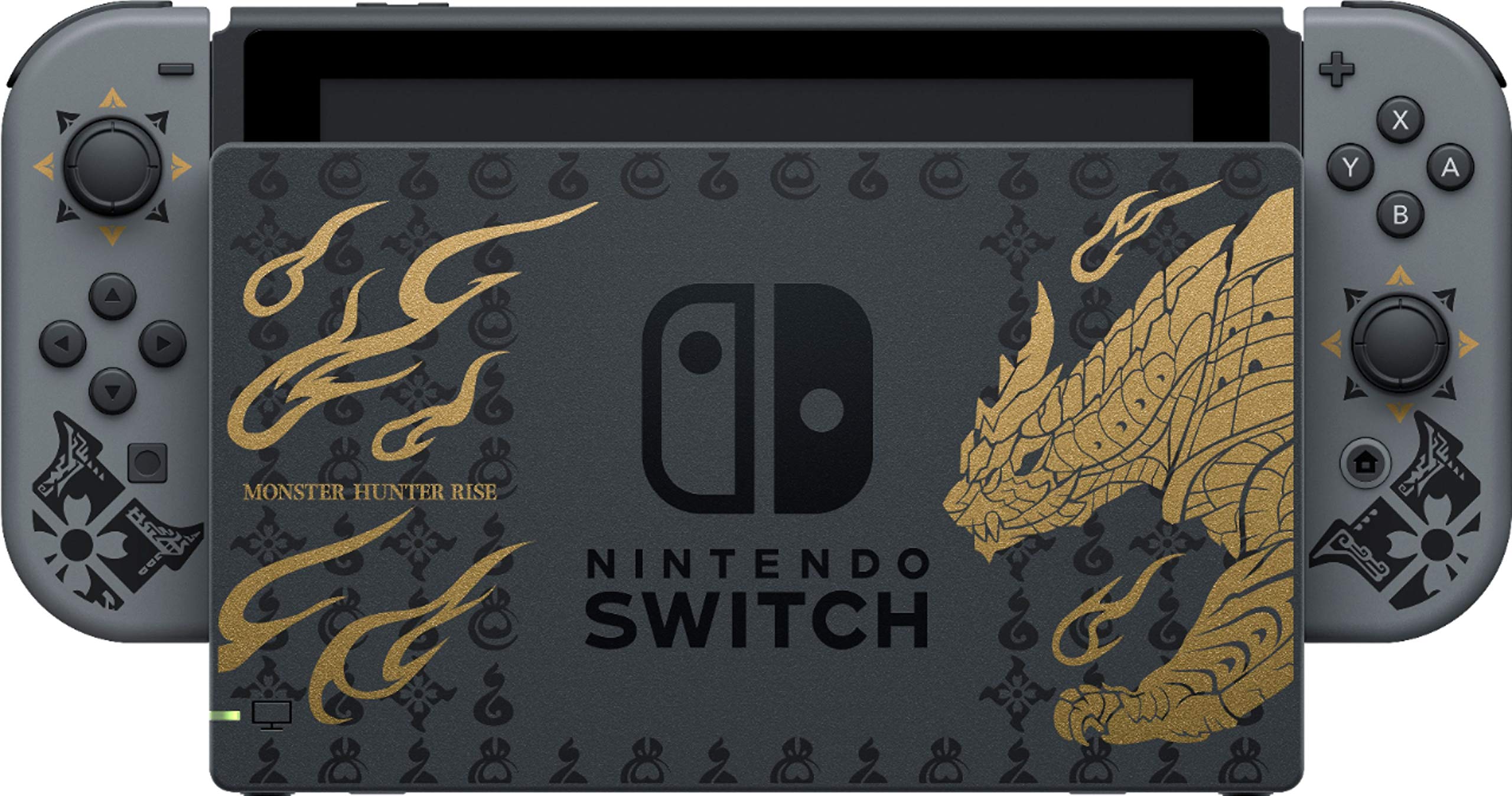 Newest Rise Deluxe Edition 32GB Console, Gray Joy-Con, 6.2" Multi-Touch Screen, HDMI, Bluetooth, WiFi, Extra External 64GB Storage plus Ultimate 18-in-1 Case