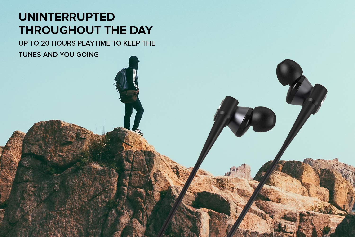 Creative Aurvana Trio Wireless β Bluetooth 5.0, Triple-Driver Neckband Headphones, aptX HD, aptX LL and AAC, Multipoint Connectivity, Noise-Isolating with Mic, Up to 20 Hrs Playtime