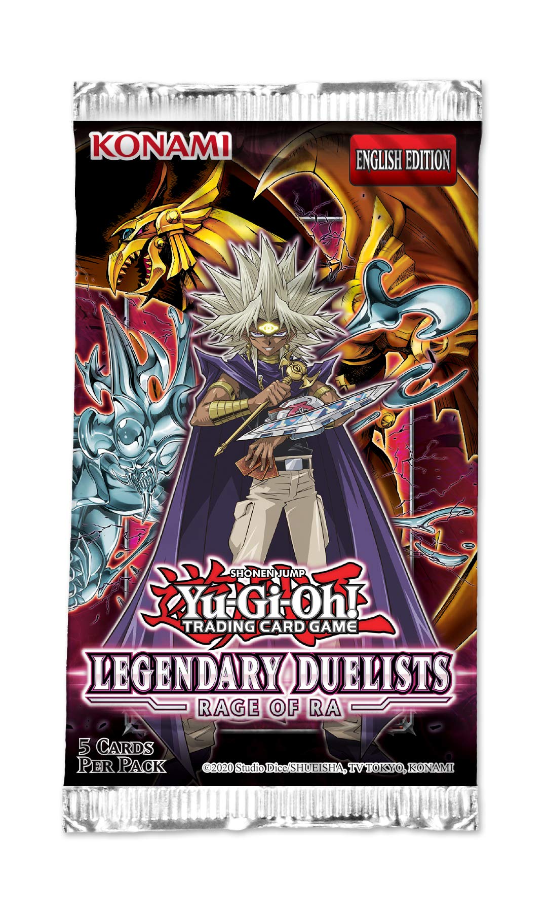 Yu-Gi-Oh LED7RU Legendary Duelists 7-Rage of Ra Reprint Unlimited Edition Booster Pack