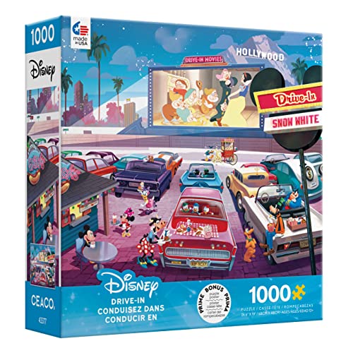 Ceaco - Disney - Disney Drive-in - 1000 Piece Jigsaw Puzzle