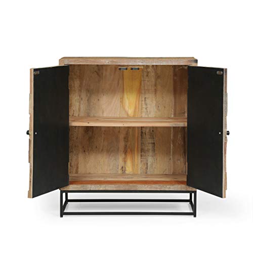 Christopher Knight Home CABINETS, Natural, Black
