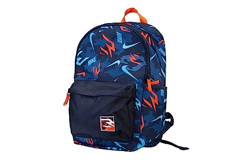 Nike Futura X 3 Brand All Over Print Backpack - Navy/Multi - One Size (21L)