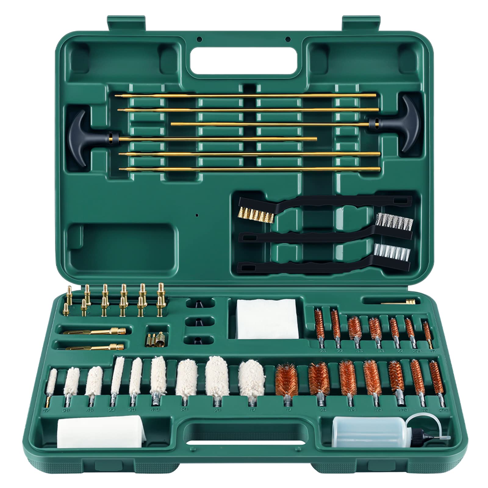 Bore Baby Cleaning Kit Universal Supplies for All Caliber with Portable Carrying Case
