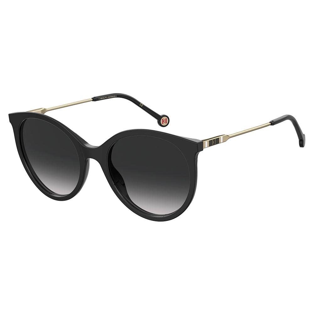 Carolina Herrera Grey Shaded Round Ladies Sunglasses CH 0069/S 0807/9O 56