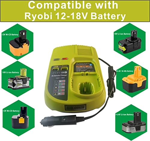 P131 One+ Portable Dual Chemistry Lithium Ion or NiCad Vehicle Charger