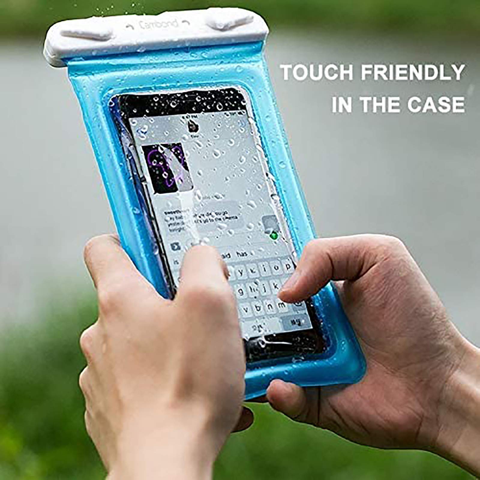 Cambond Waterproof Phone Pouch Compatible with iPhone, 3 Pack Waterproof Phone Case, Water Proof Cell Phone Pouch Dry Bag for iPhone 13, 13 Mini, 13 Pro Max, 12, 11, XS, XR, X, Galaxy