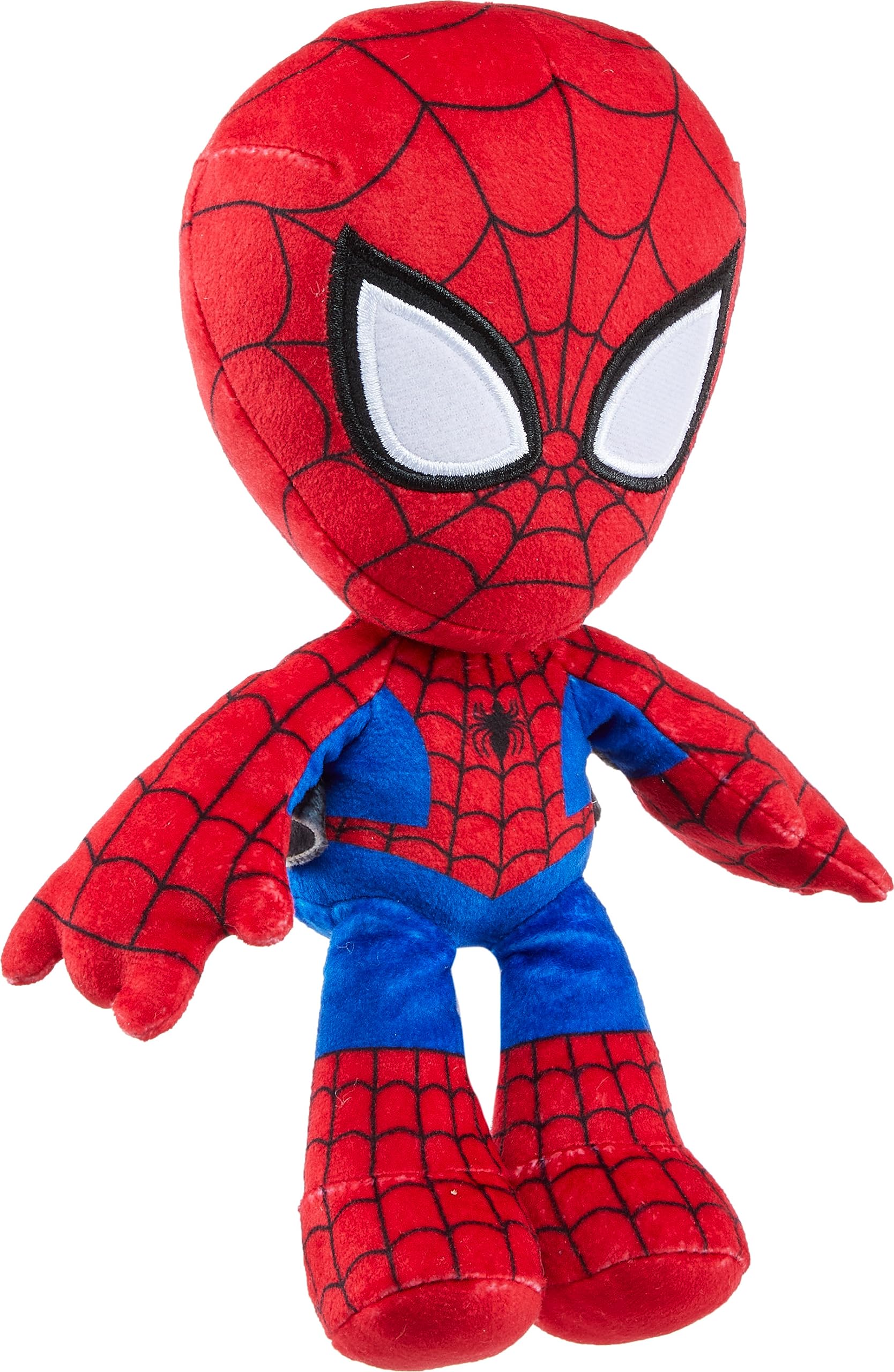 Mattel Marvel Spider-Man Plush Character Figure, Super Hero Soft Doll in Classic Suit, 8 Inches Tall