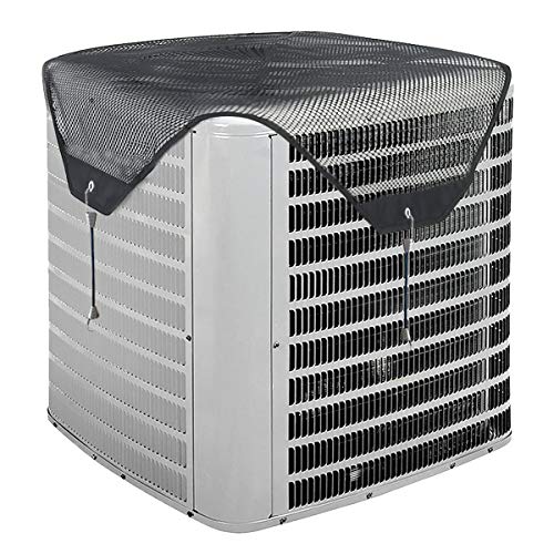 Jeacent Air Conditioner Covers For Outside Units Black,AC Cover For Outside Unit, Air Conditioner Leaf Guard Open Mesh (36"×36")