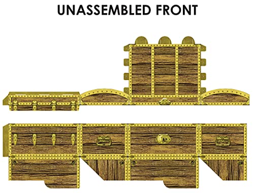 Treasure Chest Box Party Accessory (1 count) (1/Pkg)