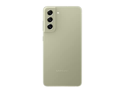 SAMSUNG Galaxy S21 FE 5G Cell Phone, Factory Unlocked Android Smartphone, 128GB, 120Hz Display Screen, Pro Grade Camera, All Day Intelligent Battery, US Version, 2022, Olive