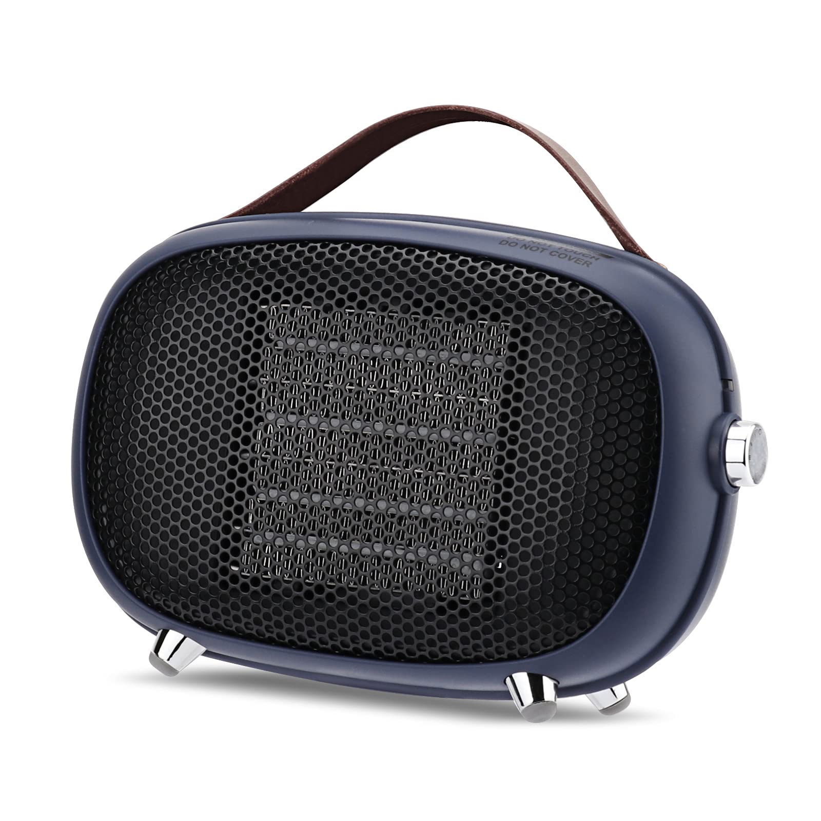 Small Space Heater Fan Portable Electric Space Heater for Bedroom with Tip-Over & Overheat Protection Mini Ceramic Heater for Office Desk Indoor Use