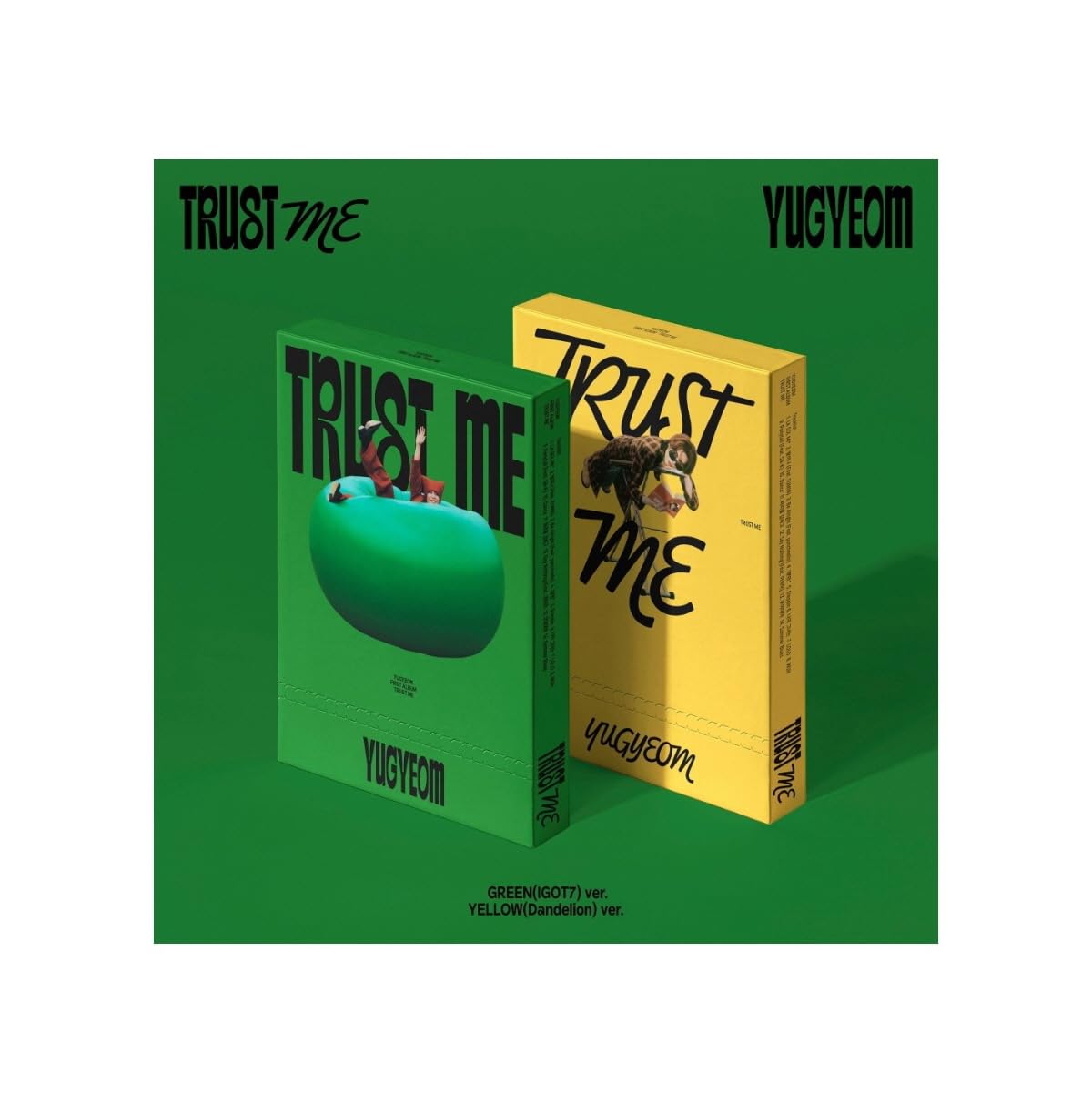 Dreamus YUGYEOM GOT7 - TRUST ME (Vol.1) Album (2 ver. SET), CMDC12004